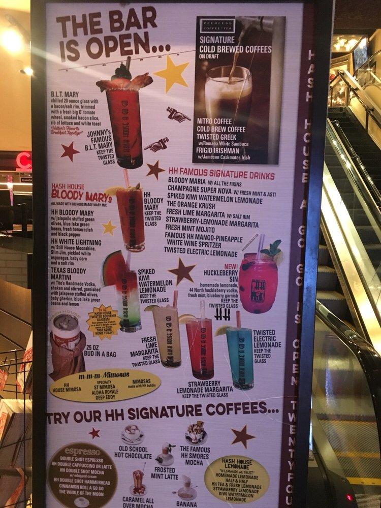 Menu at Hash House A Go Go at The LINQ restaurant, Las Vegas, S Las ...