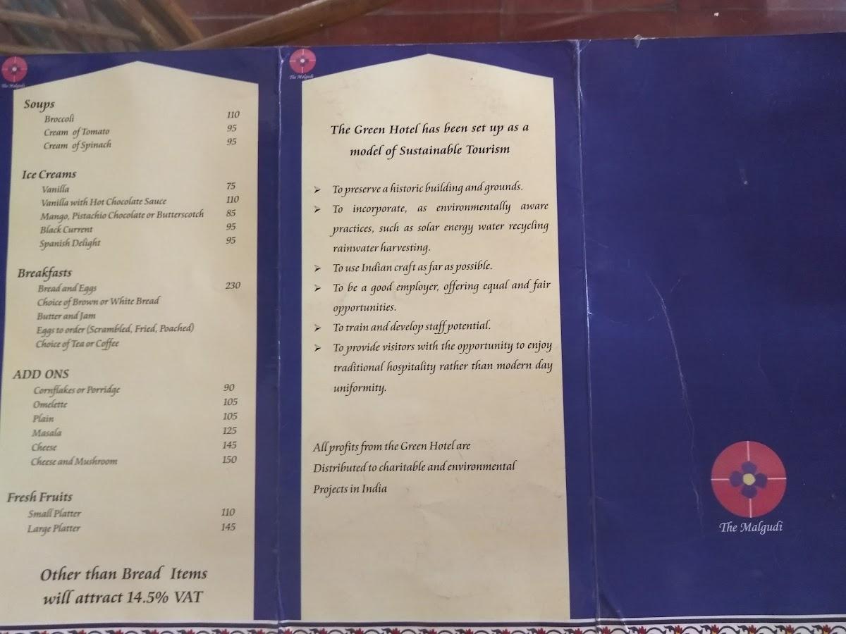 Menu at Malgudi Coffee Shop & Bakery, Mysuru, 81