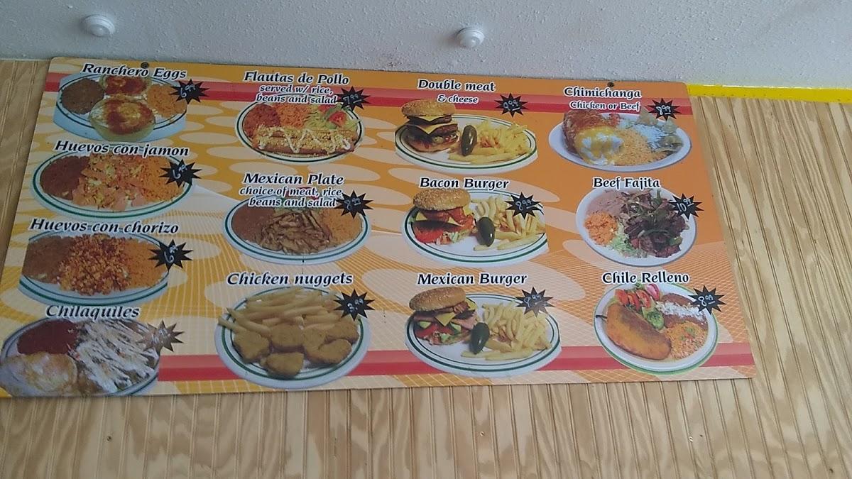 Menu at Pollo Pollo restaurant, Dallas