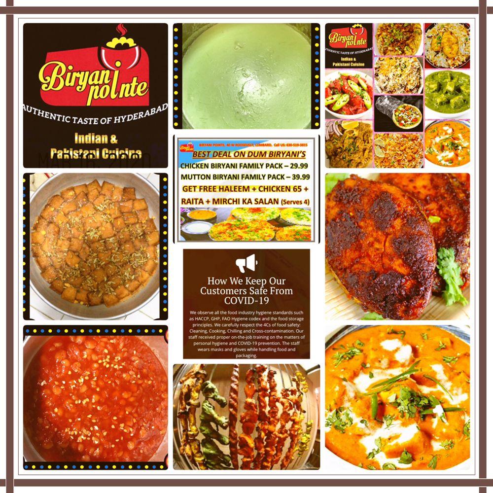 Menu at Biryani Pointe (Authentic Indian Pakistani Zabiha Halal Food ...