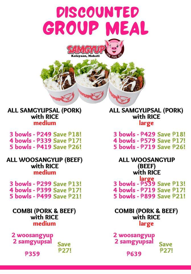 Carta de Samgyup OTG & Ramyeon Bar - Kalayaan, Makati, Makati