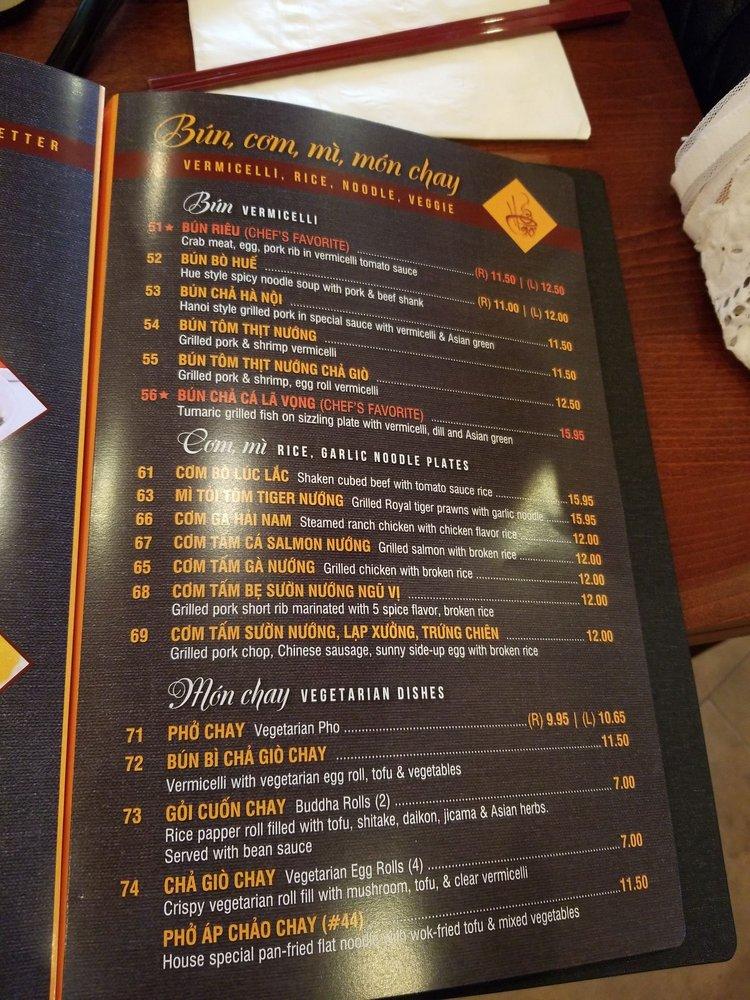 Menu at Pho 90 Degree - Milpitas restaurant, Milpitas