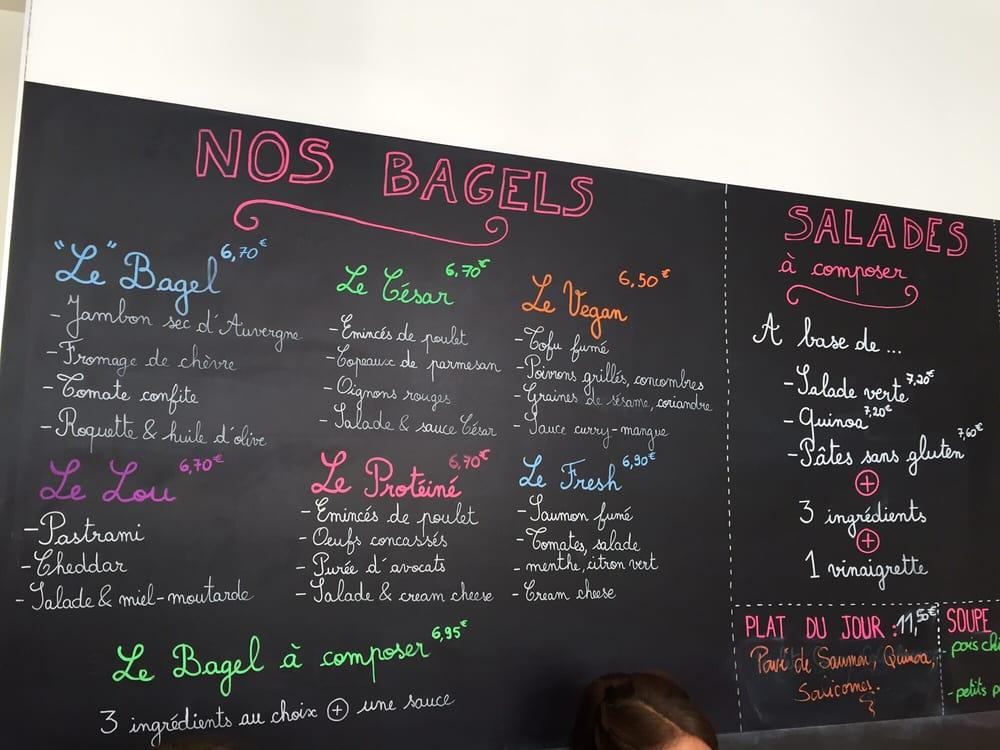 Menu at Chez Lou pub & bar, Reims