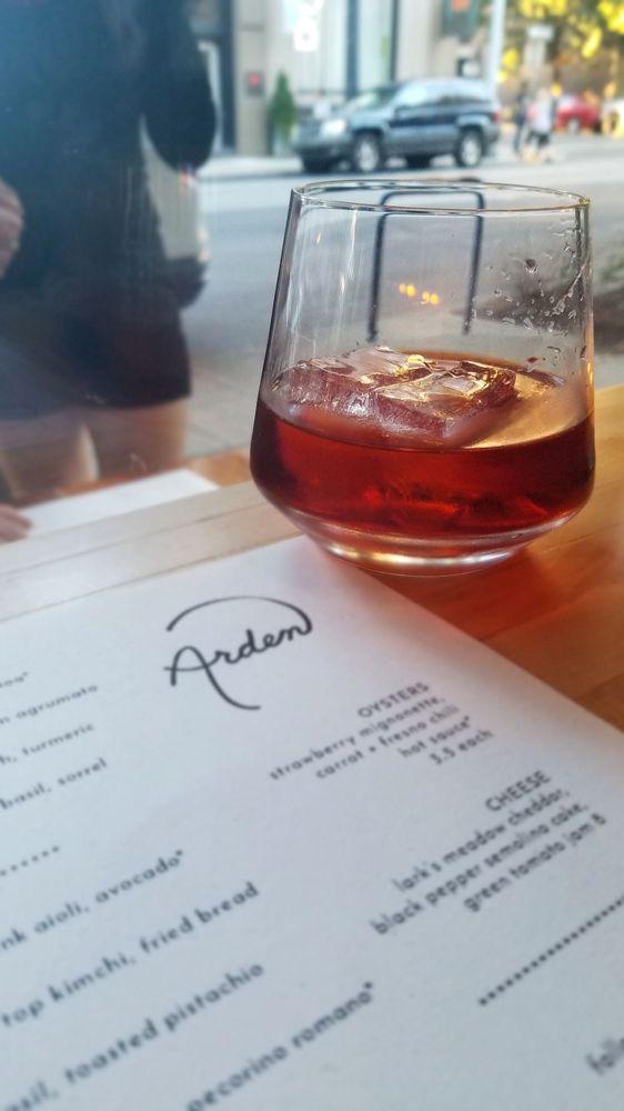 Menu at Arden Restaurant Portland, Portland