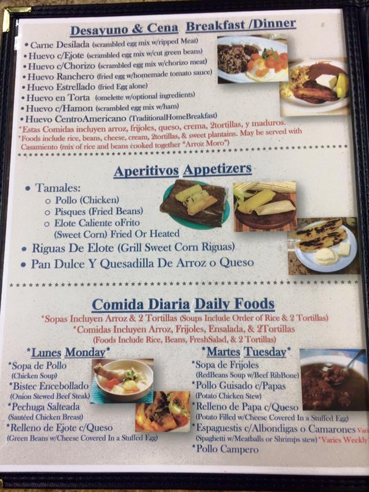Menu at Gusto restaurant, Union City