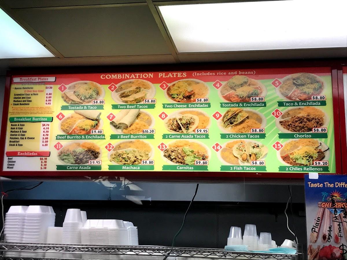 Carta del restaurante Salazar Brothers Mexican Food, Tempe, 926 E ...