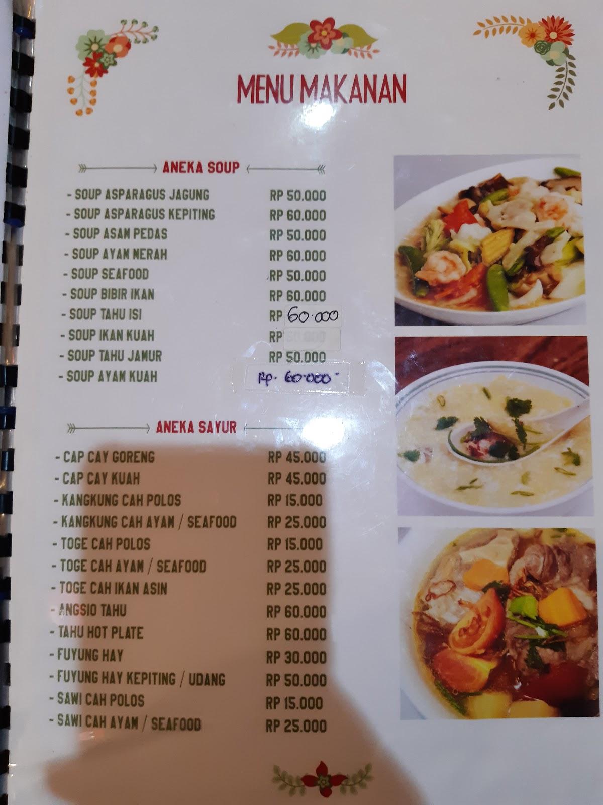 Menu at New Aroma Sedap restaurant, Bau-bau, Jl. Betoambari No.117