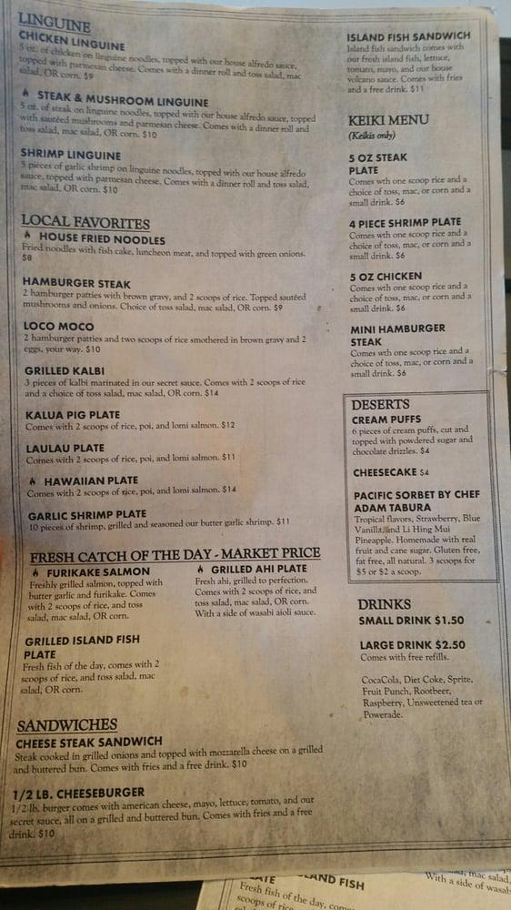 Menu at A & G Bar And Grill, Maili