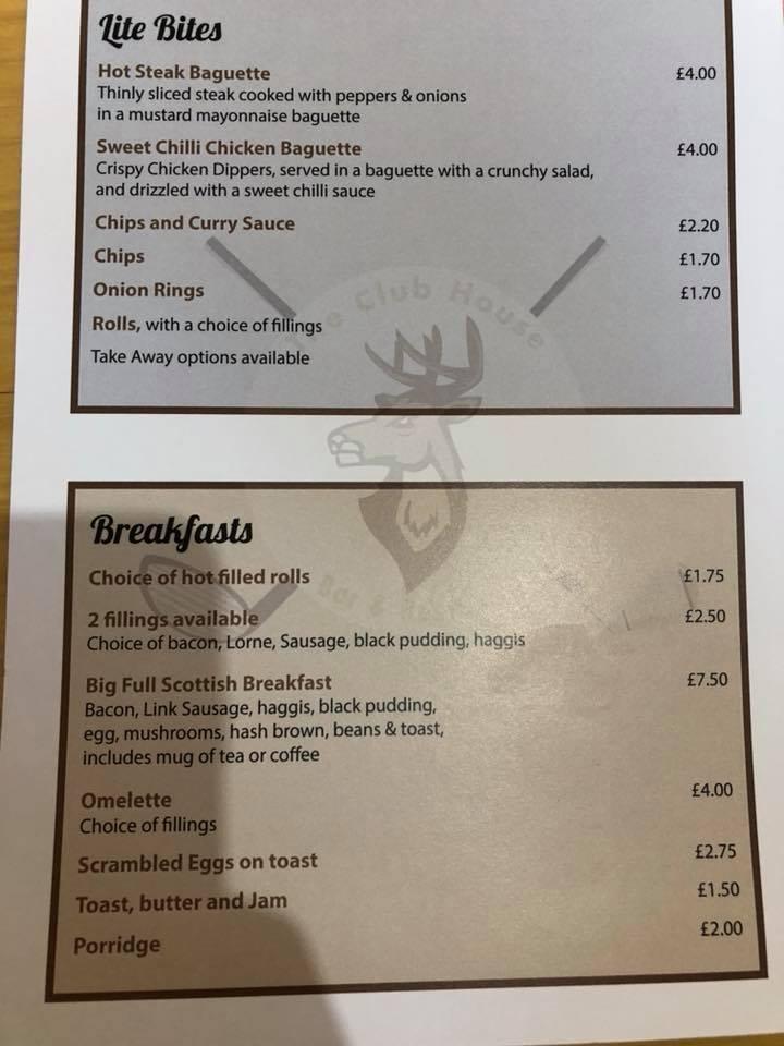 Carta de The Club House, Falkland