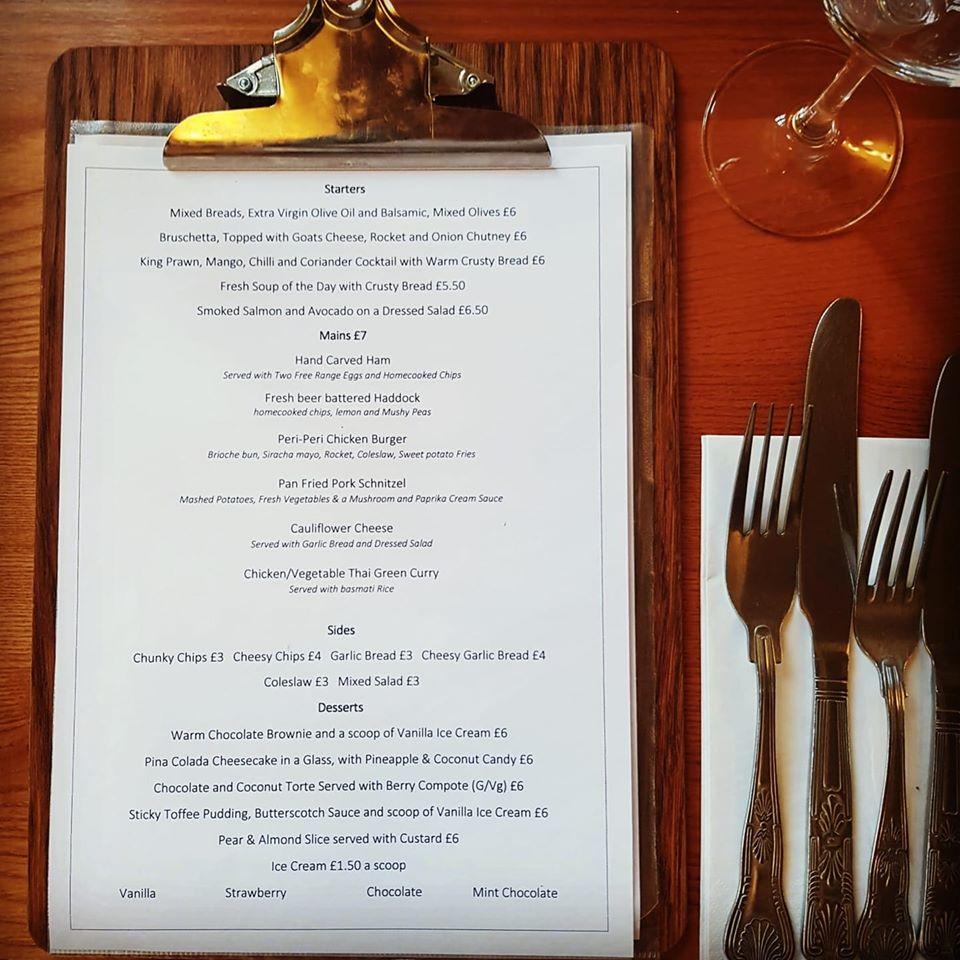 Menu at The Angel pub & bar, Kelvedon