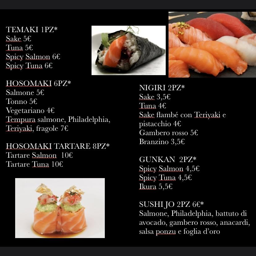 Menu da Allure Restaurant & Pâtisserie, Fiumicino