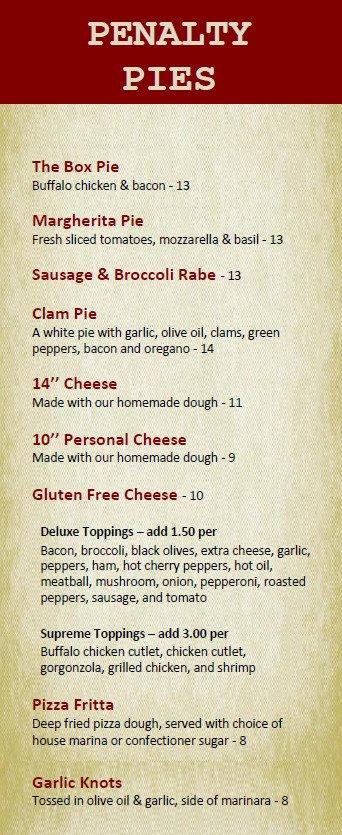 Menu at Bar Down Grill & Sports Bar, Norwalk