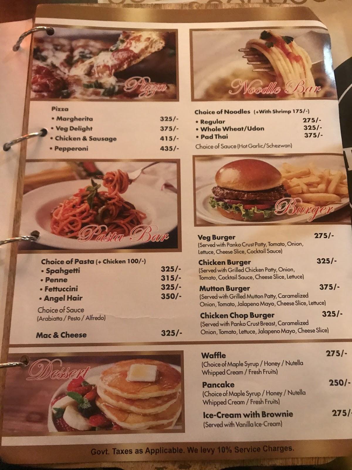 Menu at High Street Kitchen & Bar, New Delhi, 32