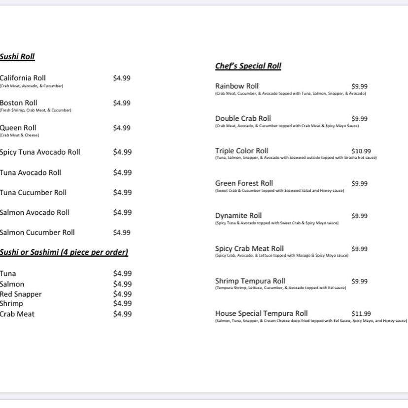 Kobe Buffet Grill in Bel Air - Restaurant menu and reviews