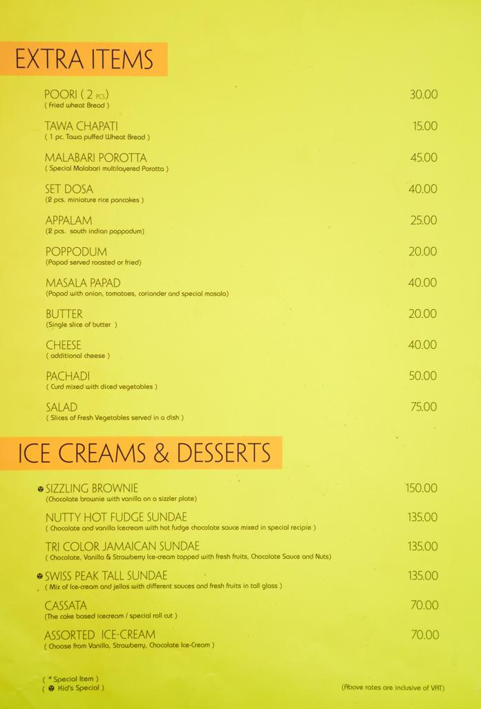 Menu at Sankalp Restaurant - South Indian Restaurant, Ahmedabad, 11 Dev ...