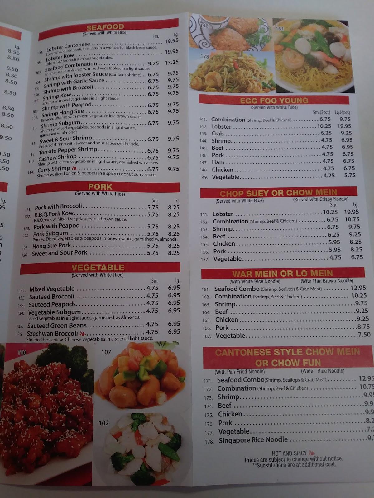 Menu at Wok N Roll Express restaurant, Berwyn, Ogden Ave #5