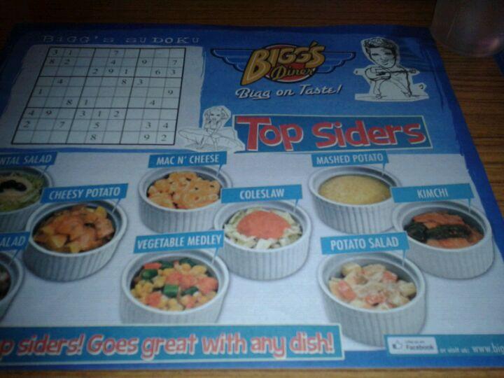 Menu at BIGGS Magsaysay pizzeria, Naga, La Piazza