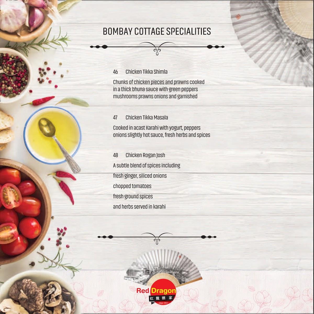 Menu at The Bombay İndian Curry House ( Hint Restaurantı ) Bodrum, Bodrum
