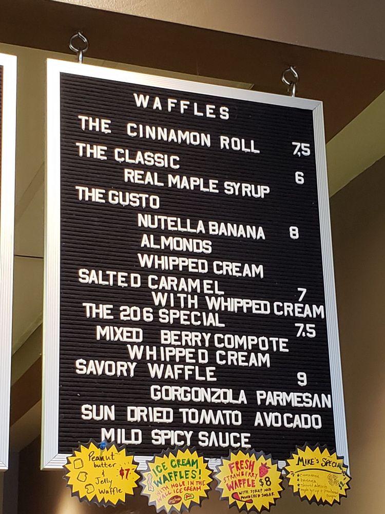 Menu at Addis Cafe In Oak Park, Oak Park