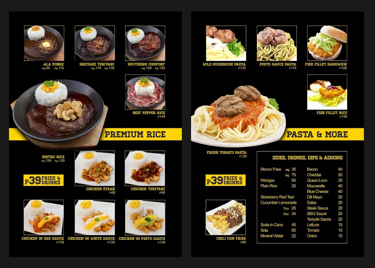 Menu at BBB Alabang Northgate (Big Better Burgers) & Moonleaf Alabang ...