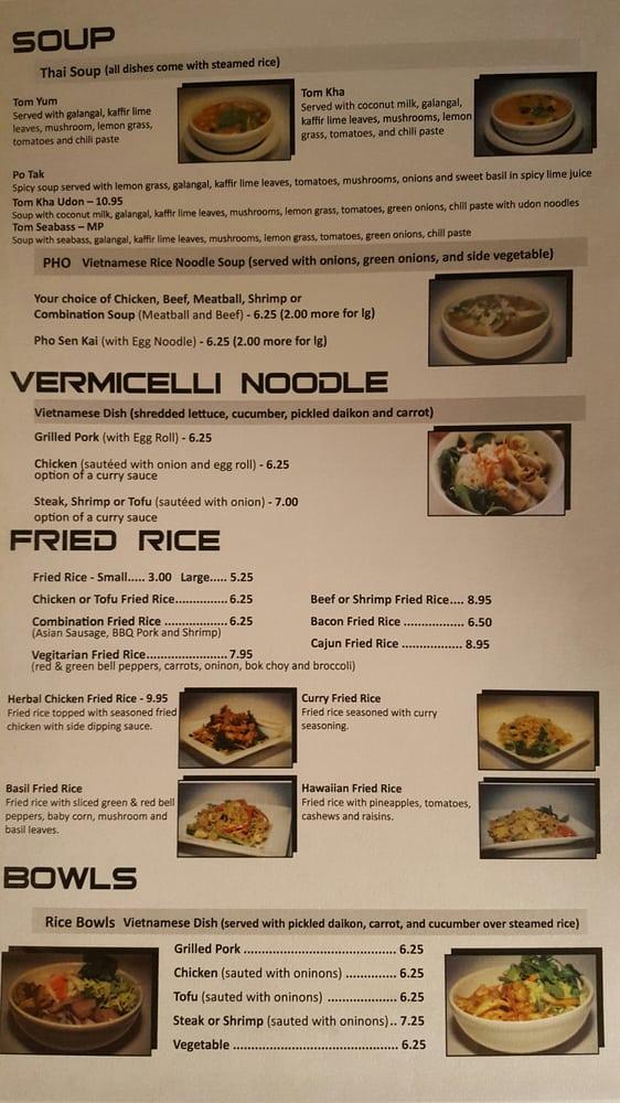 Menu at Cafe RawZ of West Monroe, West Monroe