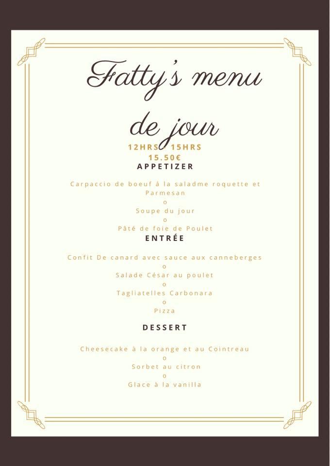 Menu at Fat alberts bar and Restaurant, Soldeu