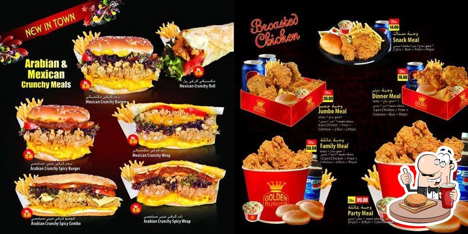 Golden Burger Restaurant & Cafeteria, Dubai - Restaurant menu and reviews