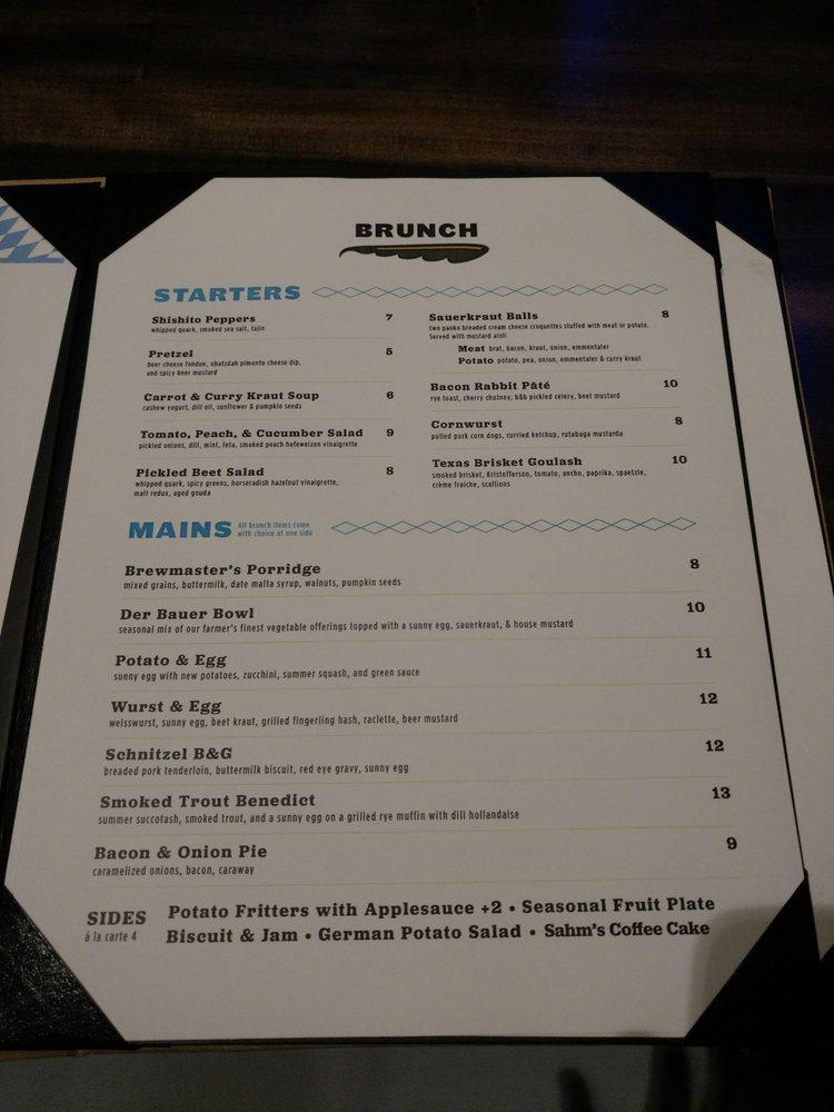 Menu at Liter House pub & bar, Indianapolis