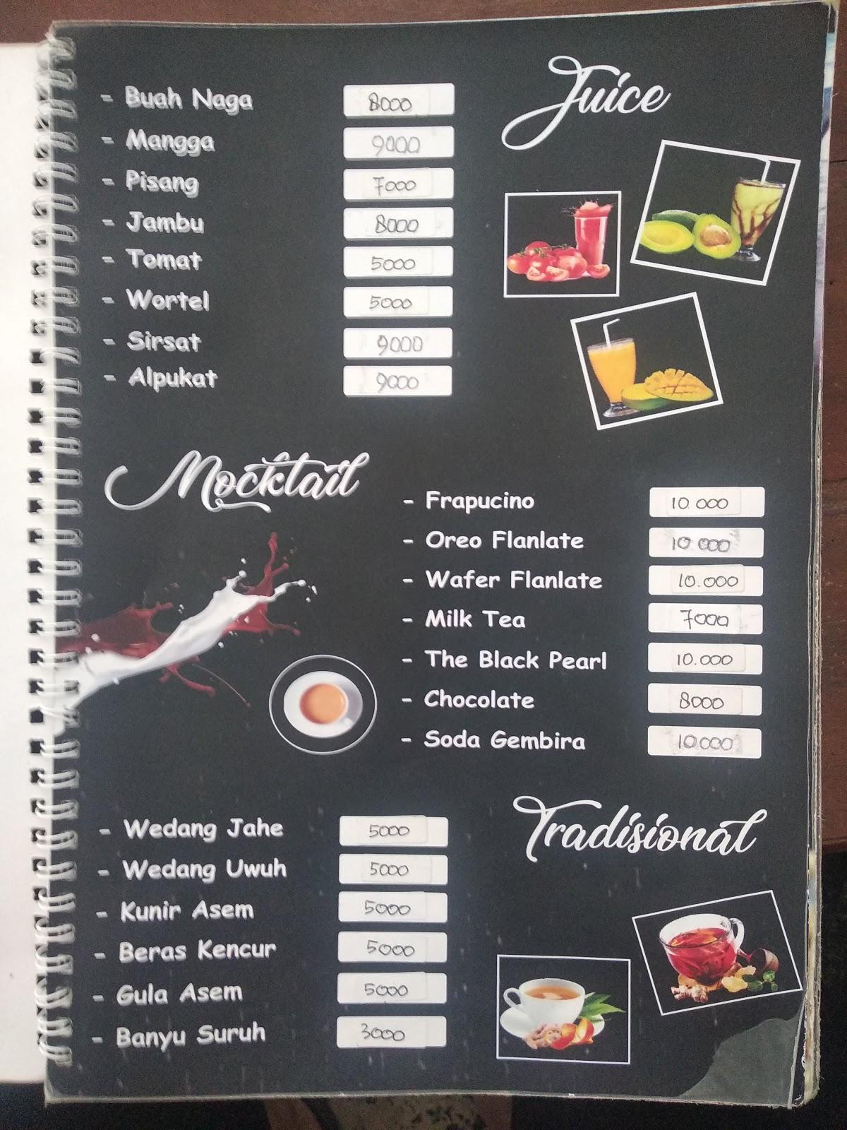 Menu at Mutiara Seafood Parakan restaurant, Parakan Kauman, mutiara seafood