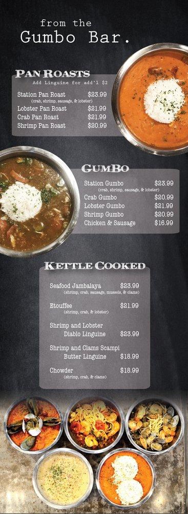 Menu at The Crab Station - Fort Worth Presidio pub & bar, Fort Worth