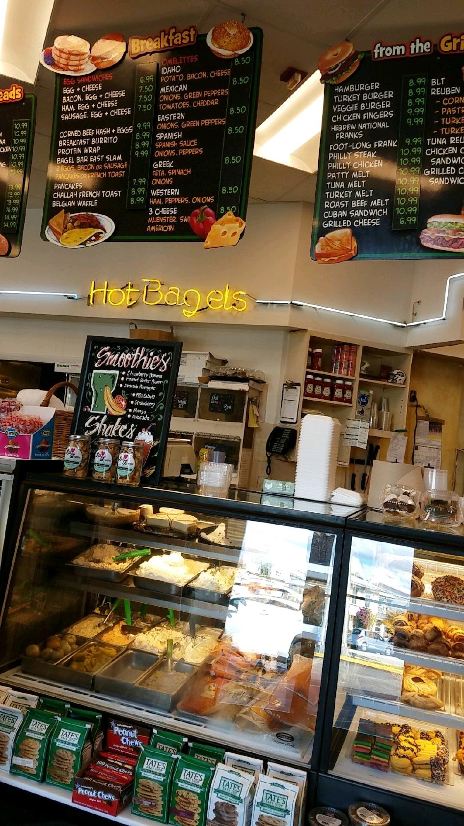 Menu at Bagel Bar East, North Miami
