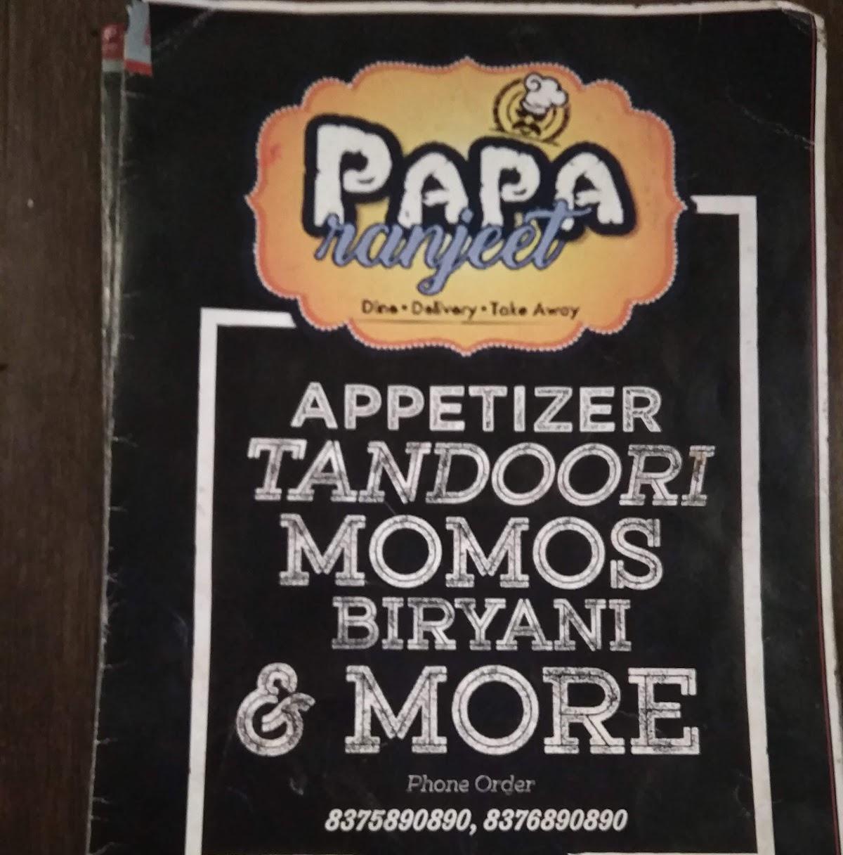 Papa Ranjeet, New Delhi - Restaurant reviews