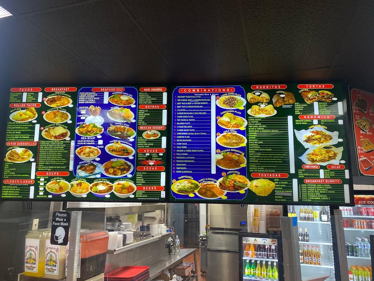 Menu at Soto's Mexican Food #2 restaurant, San Diego, Clairemont Mesa ...