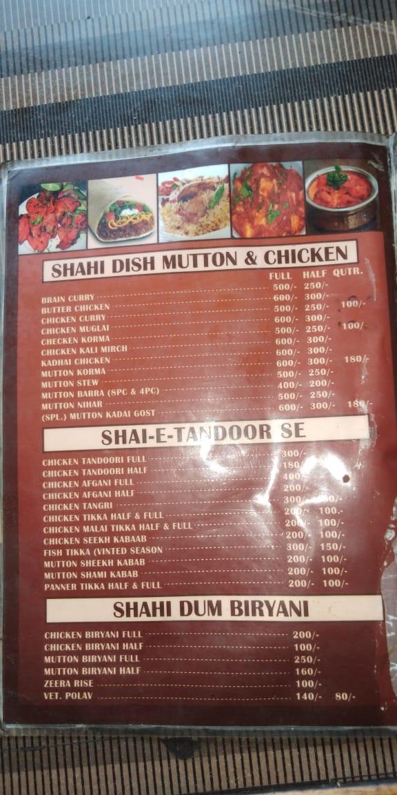 Menu at ZAIKA RESTAURANT NOIDA SECTOR-110, Noida