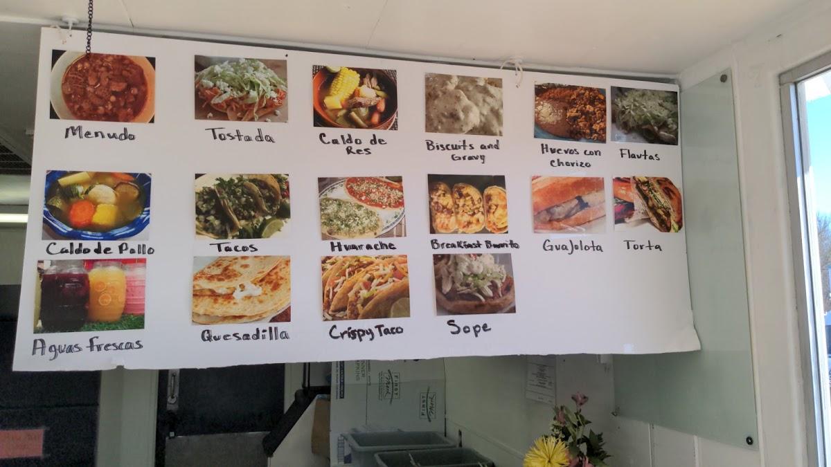 Menu at Vuelve A La Vida restaurant, Topeka