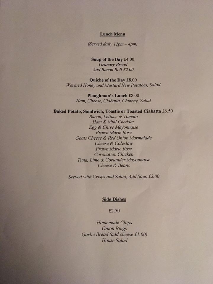 Menu at Guardbridge Inn pub & bar, Leuchars