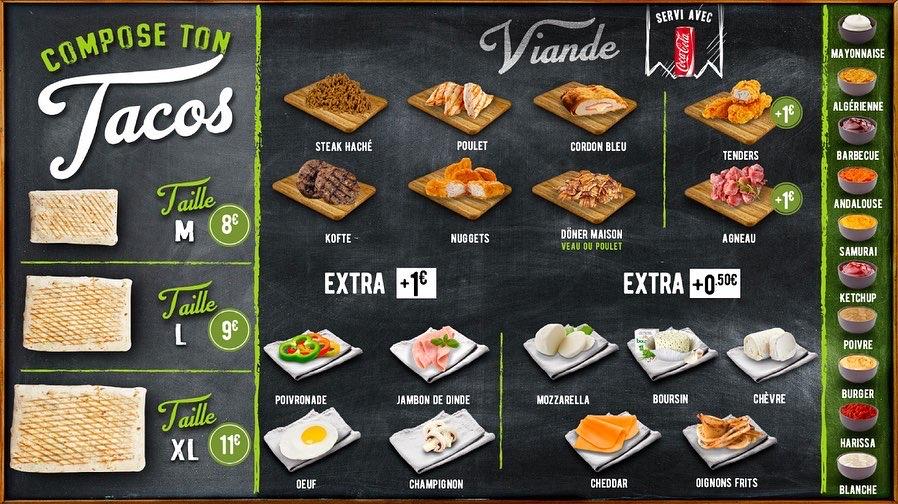 Menu at Pistache Grill Antep Sofrasi restaurant, Villetaneuse
