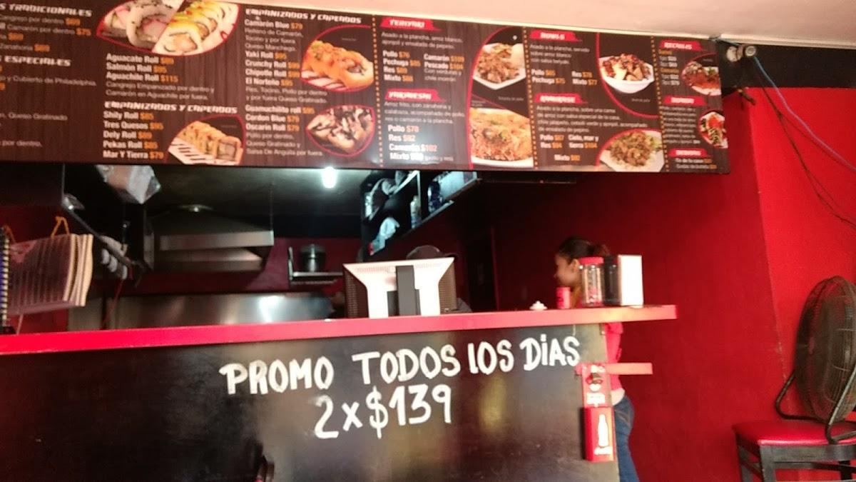 Menu at Teri-sushi express restaurant, Tijuana, Venecia número 23190