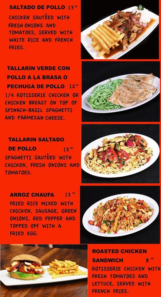 Menu at BIG CHICKEN, Lynwood