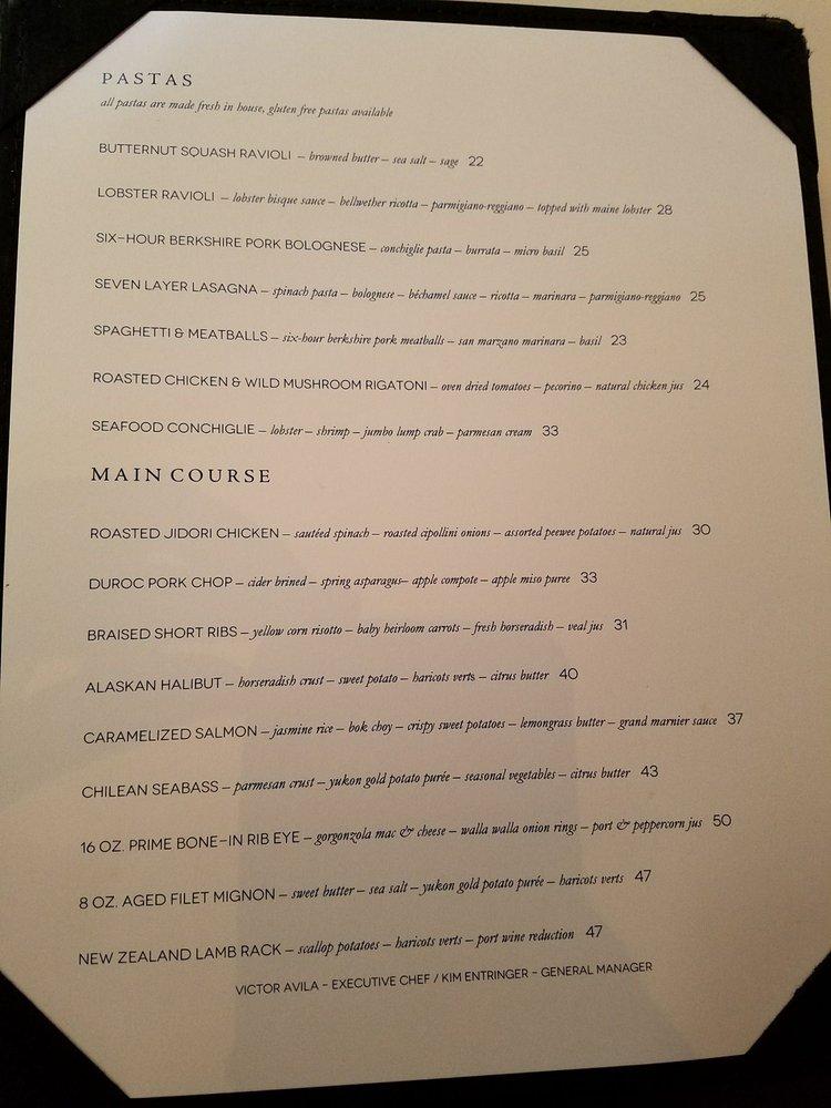 Menu at Spaghettini restaurant, Seal Beach, Old Ranch Pkwy
