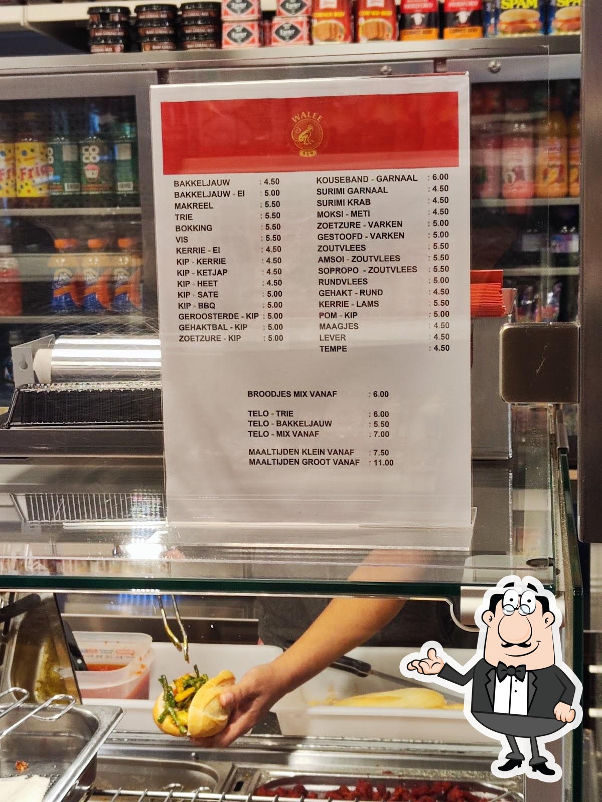Walee, Amsterdam - Restaurant menu, prices and reviews