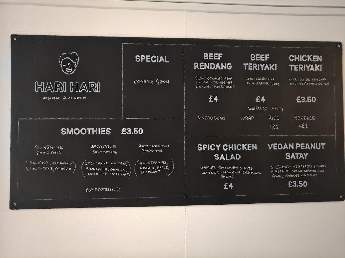 HARI HARI in Derby - Restaurant menu and reviews
