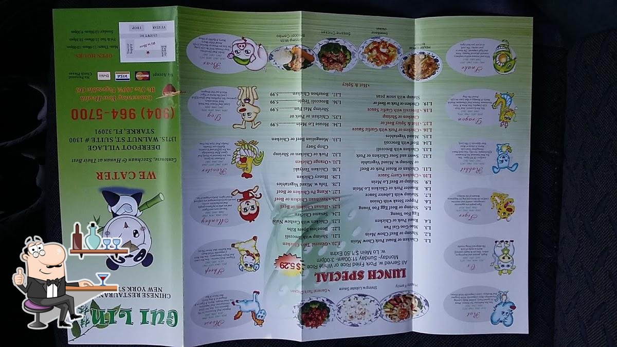 LinGui Chinese Restaurant, Starke - Restaurant menu, prices and reviews
