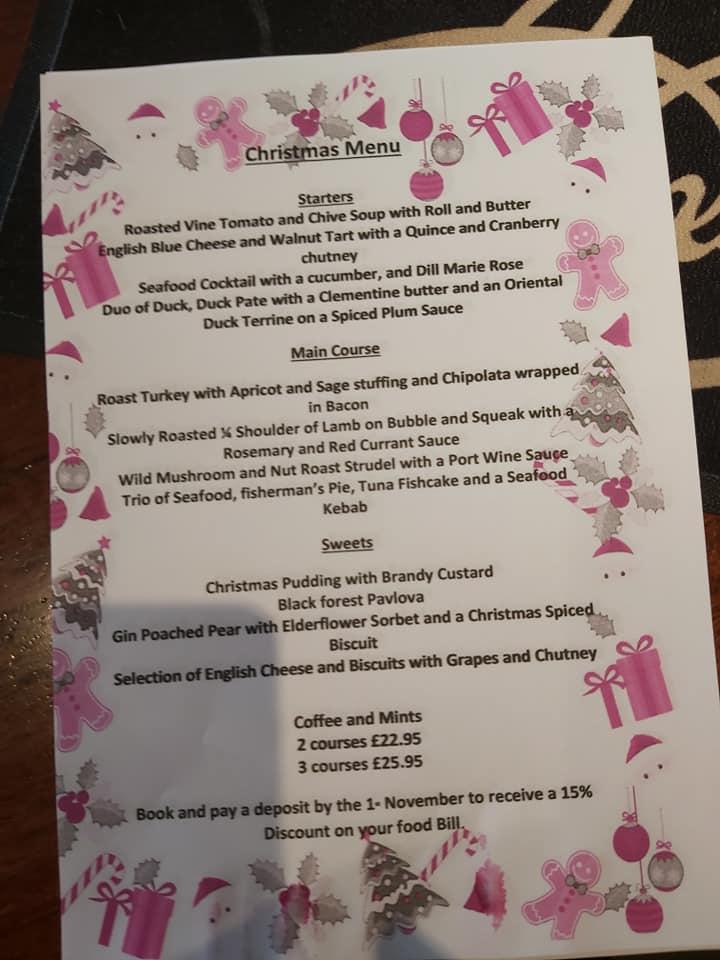 Menu at Roast House Carvery pub & bar, Ingatestone, Main Road