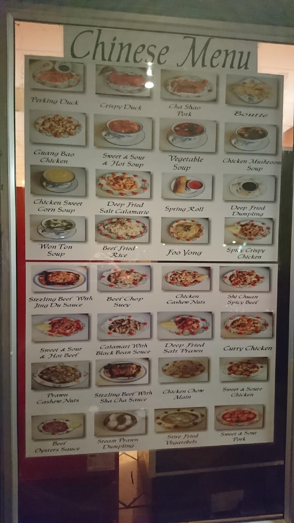 Menu at Happy Hong restaurant, Secunda, Shop no:10