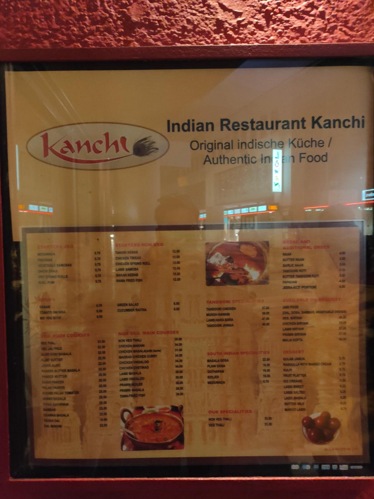 Menu da Kanchi, Lucerna