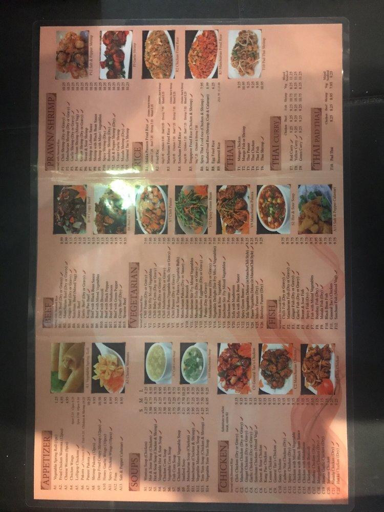 Carta del restaurante Hakka Passion, Ajax