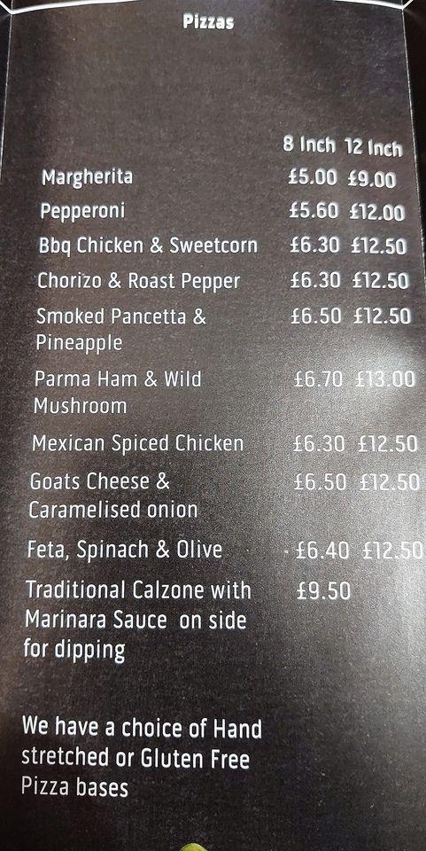 Menu at The Faerie Tree Inn pub & bar, Aberfoyle