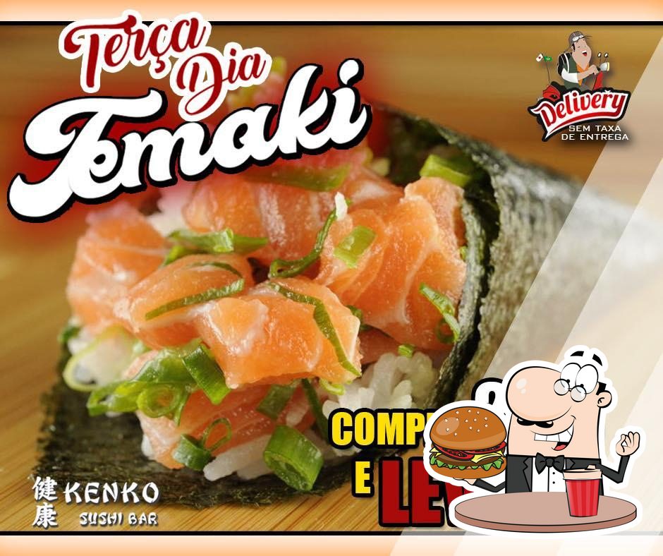 Kenko Sushi Bar, Piraju, Praça José Ataliba Leonel - Menu do ...