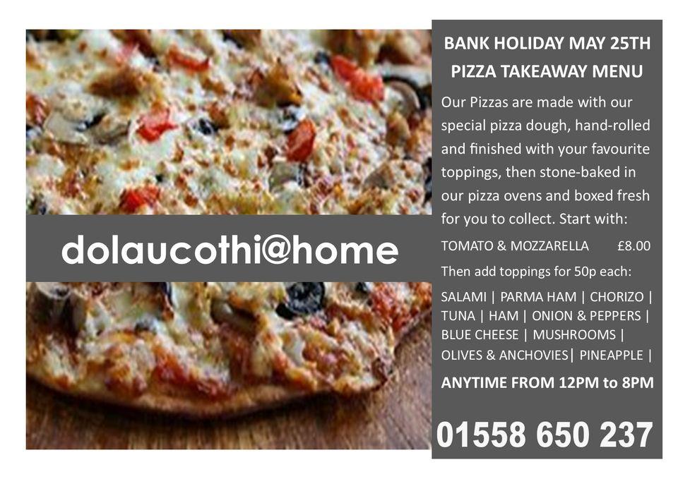 Menu at The Dolaucothi Arms pub & bar, Pumsaint